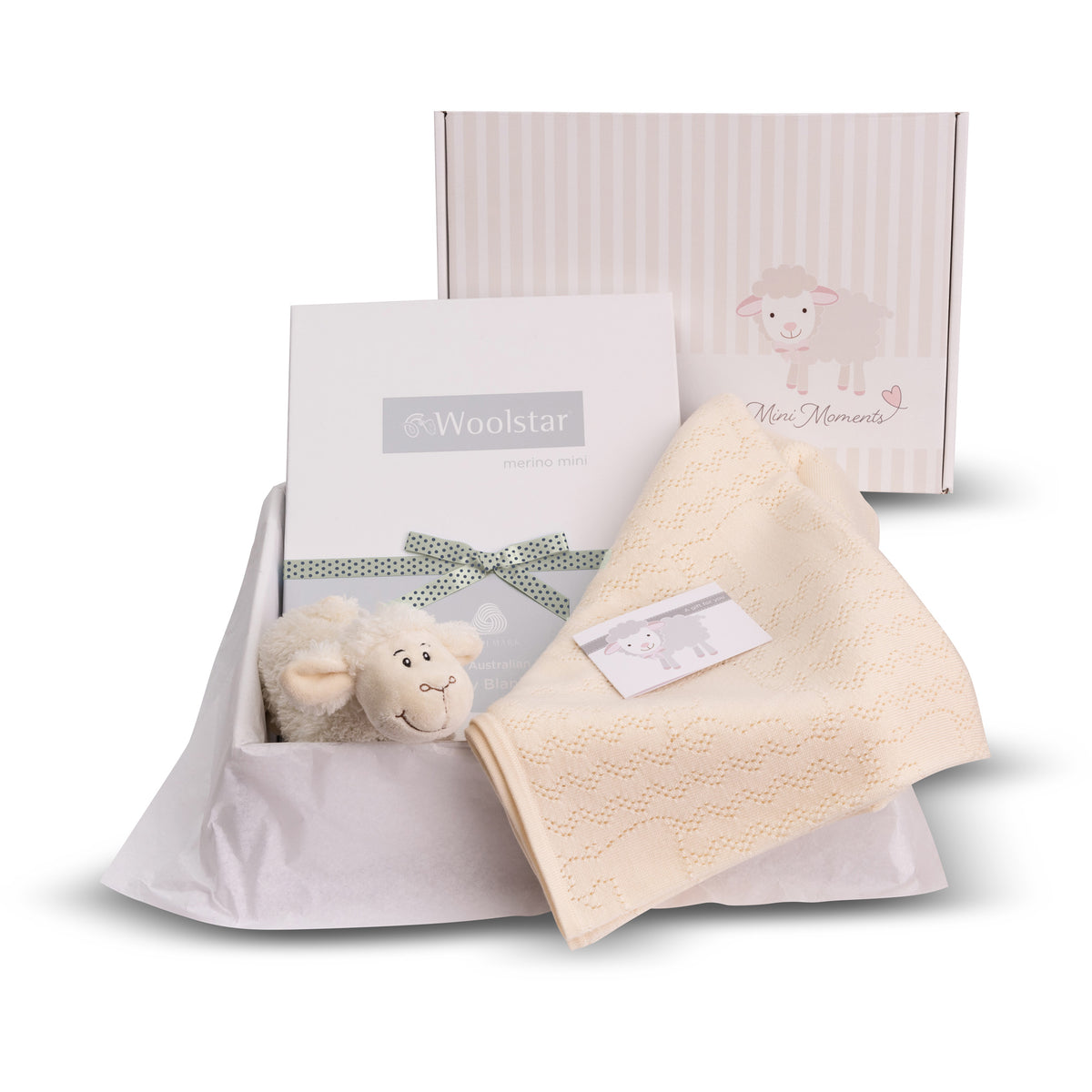 Merino Blanket Gift Pack Ivory – Merino Mini